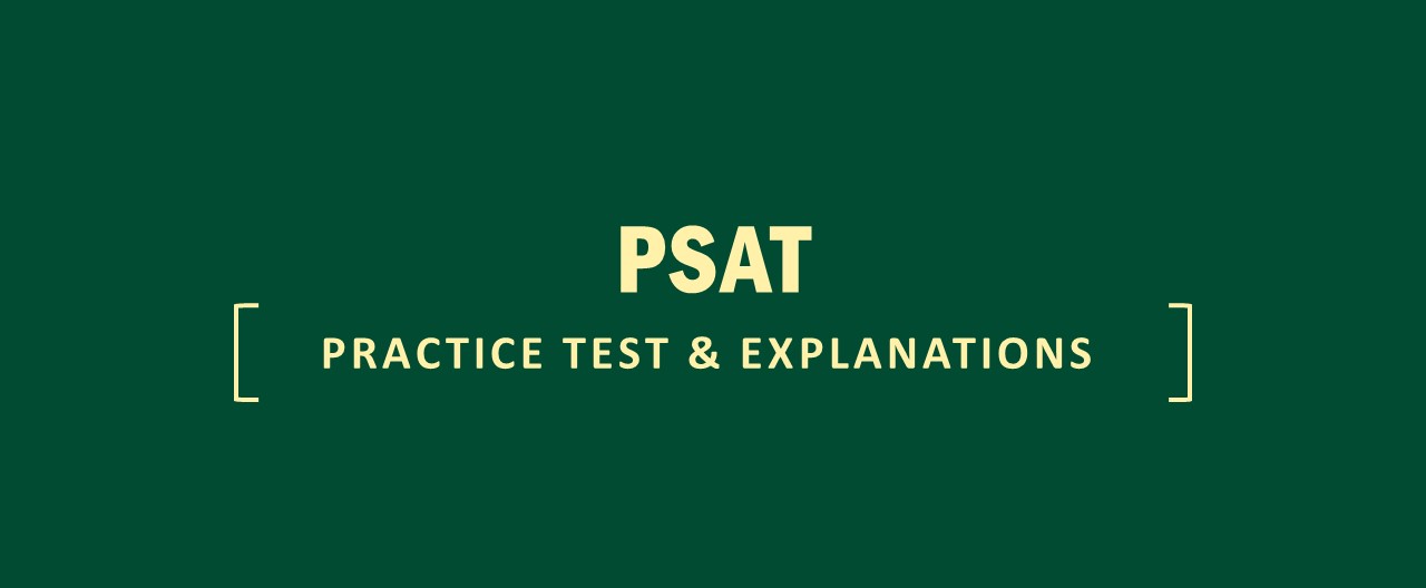 PSAT Official Practice Test And Explanations Kaplan Test Prep