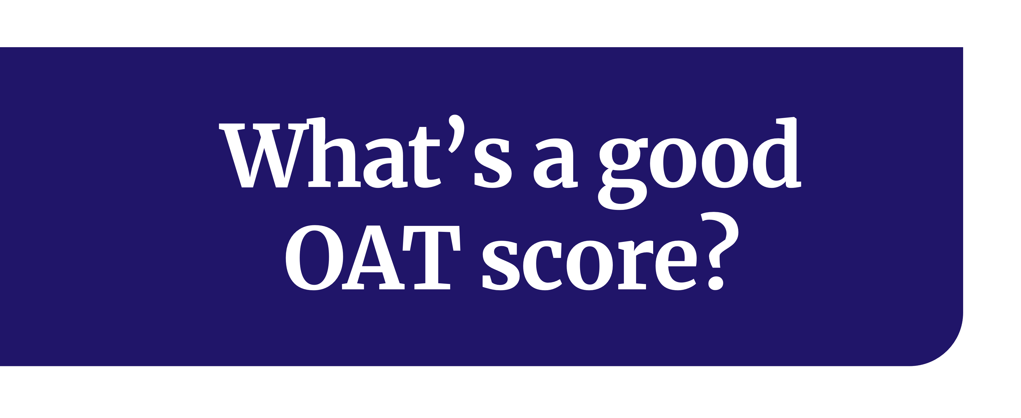 What s A Good OAT Score Kaplan Test Prep